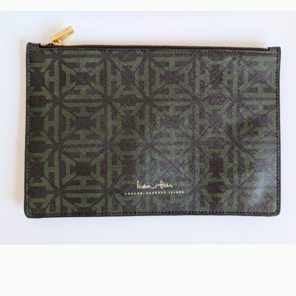 India Hicks | Bags | Nwot India Hicks Flat Stanley Pouch Green Heritage ...